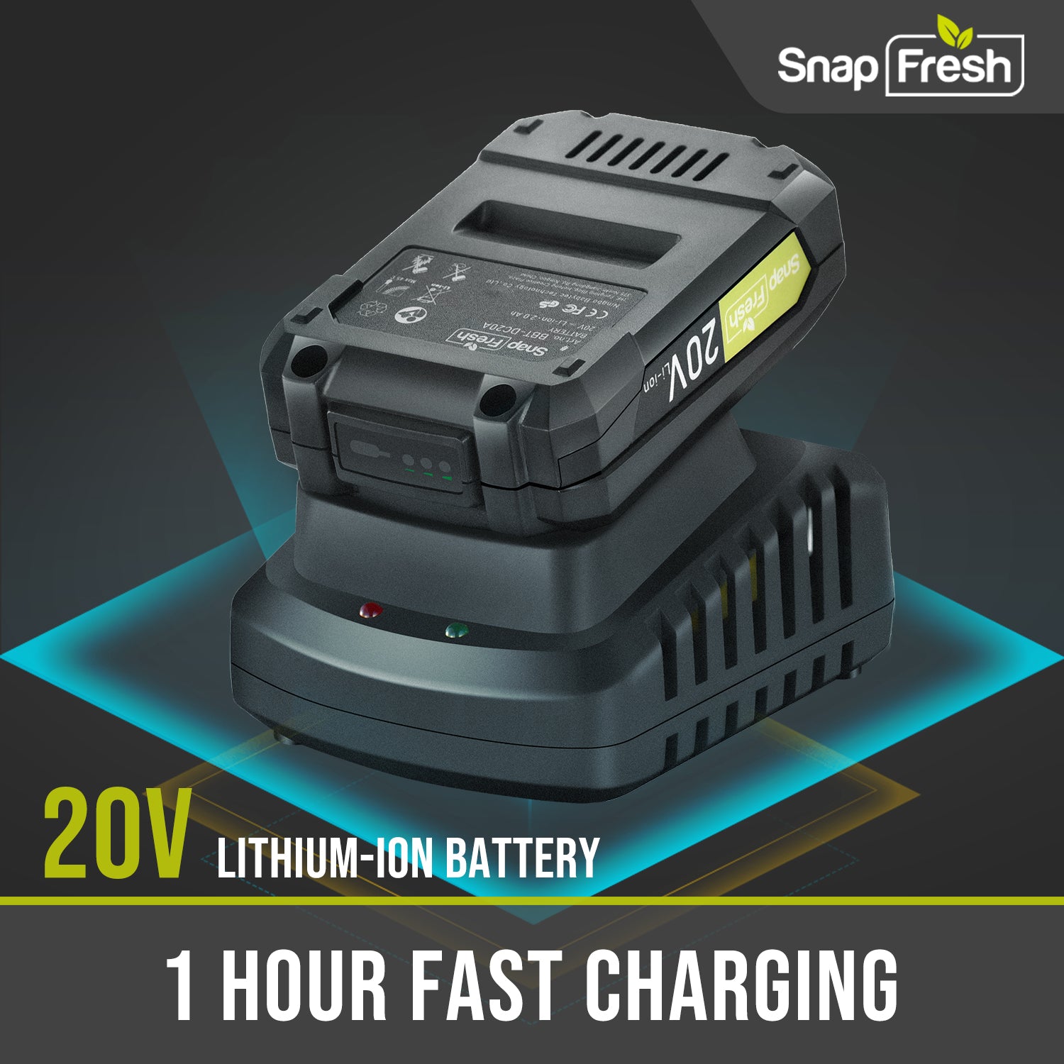 20V Impact Driver Set with 2.0Ah Li-ion Battery and Charger– SnapFresh-CA