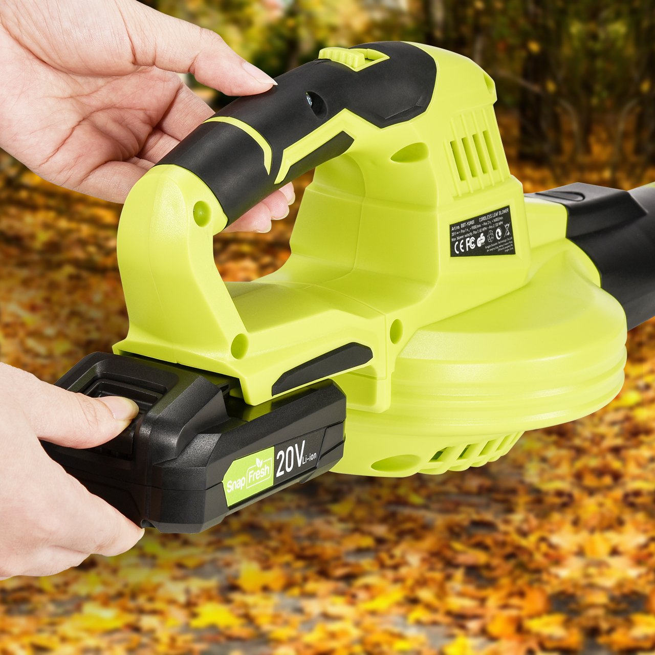 20V Lithium-ion Battery Pack– SnapFresh-CA